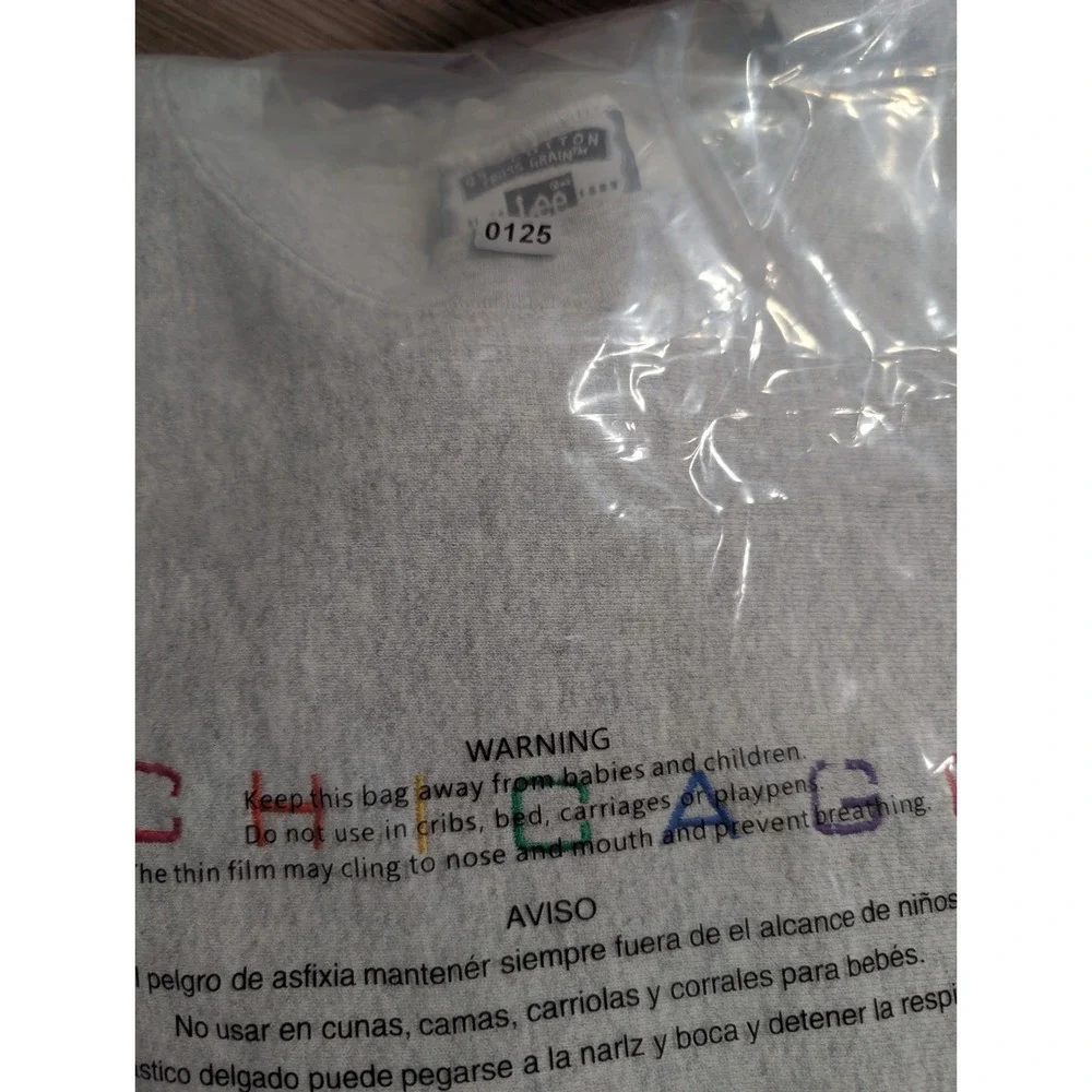 Lee | Shirts | Lee 95 Cotton Cross Grain Chicago Embroidered Vintage ...